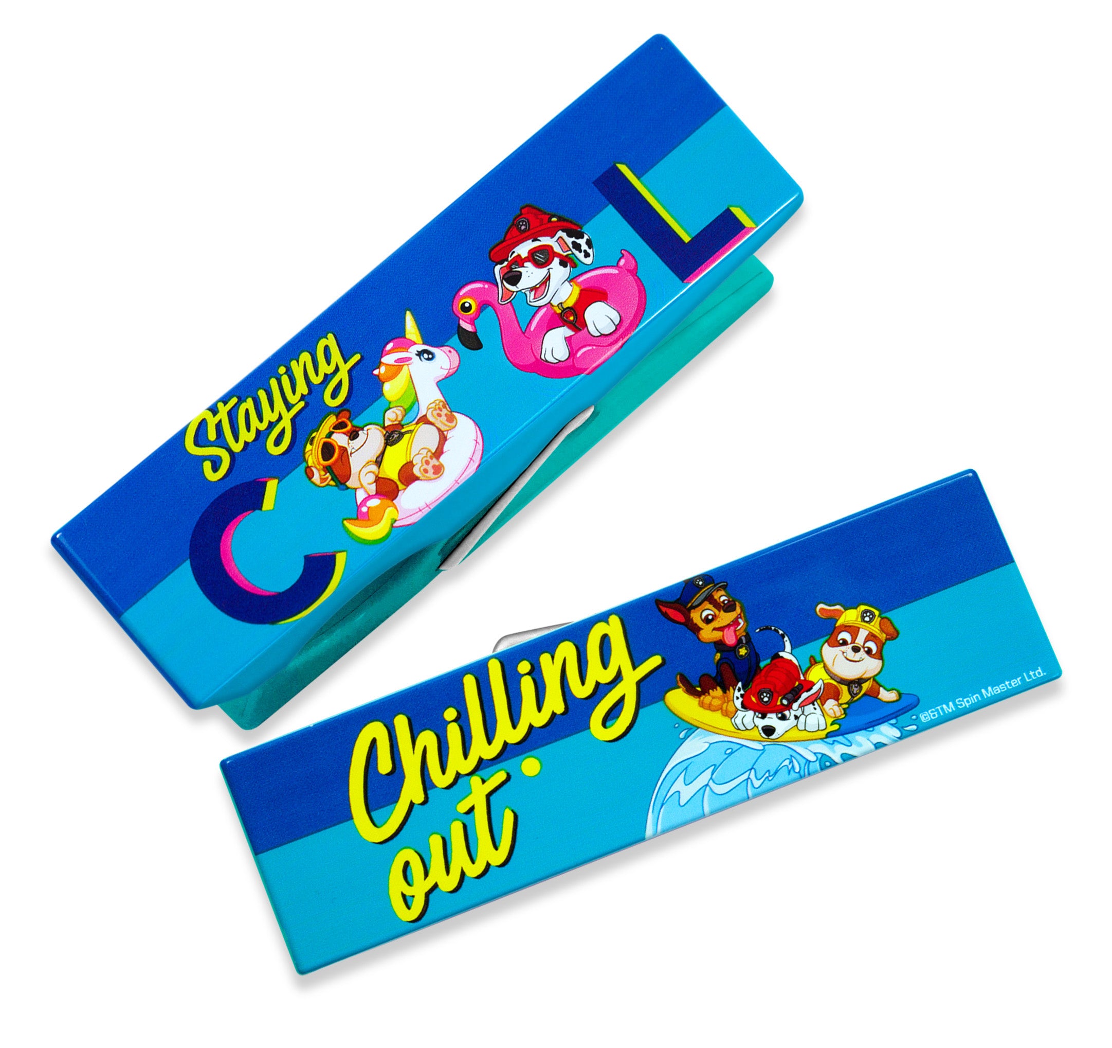 Paw Patrol Staying Cool Chilling Out Towel Clips– Logo Pegs